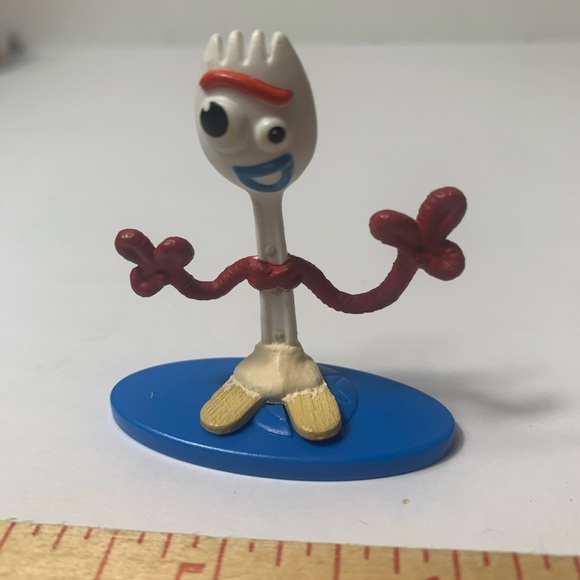 Mattel | Toys | Toy Story Forky Figure With Blue Base | Poshmark